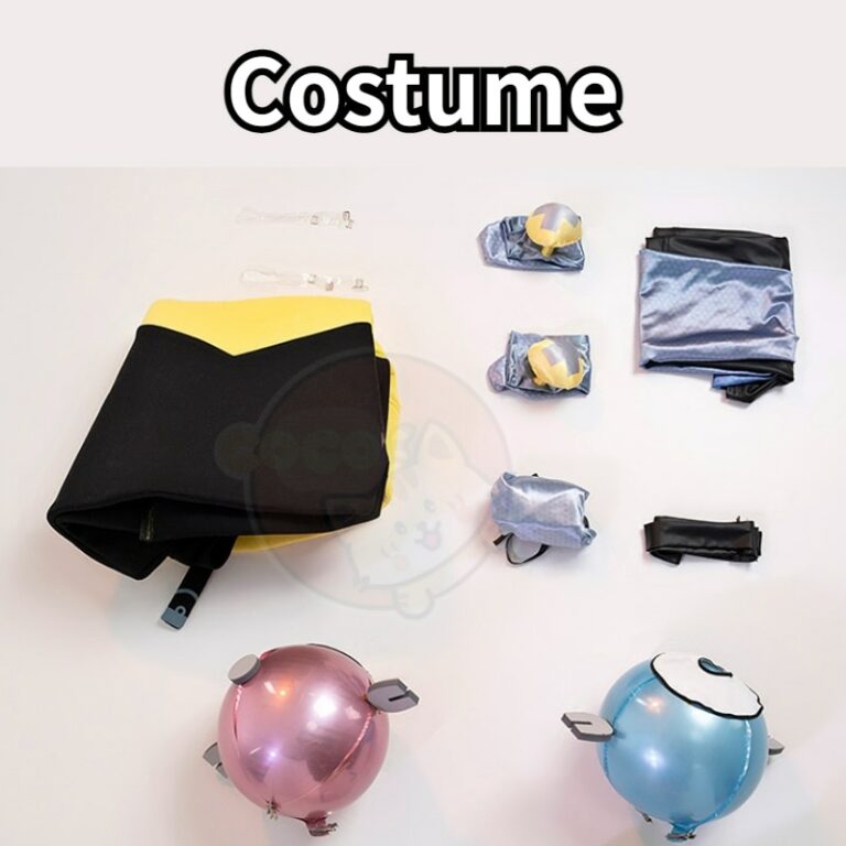 Traje Cosplay Feminino Iono Anime Game Pokemon Scarlet and Violet